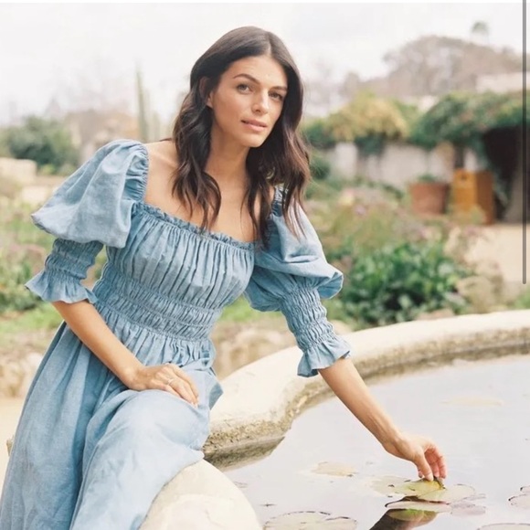 Damaris Bailey | Dresses | Damaris Bailey Celia Linen Dress | Poshmark